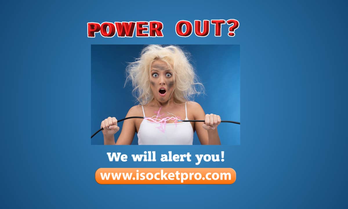 iSocket - #1 solution for power outage monitoring